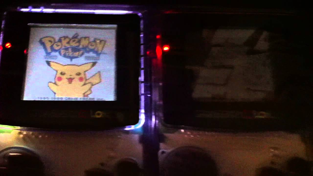 Game Boy Color Front Lit - YouTube