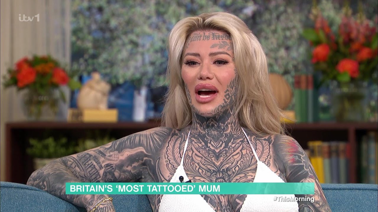 Becky Holt (Britain's Most Tattooed Woman) On This Morning [03.07.2024 ...