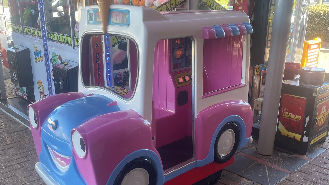 RG Mitchell Hank’s ice Cream Van kiddie ride (Jolly Roger refurbished ...