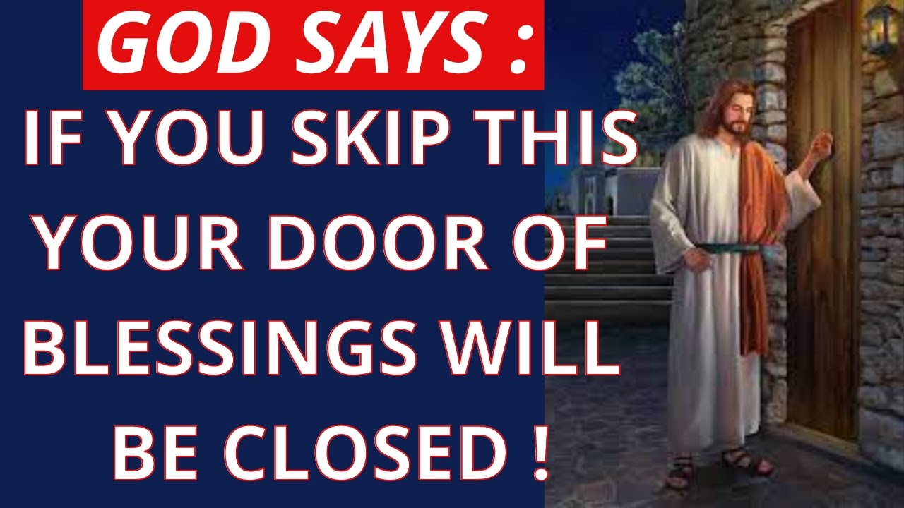 God Will Open The Door Of Blessings If You Watch This|| God Message ...
