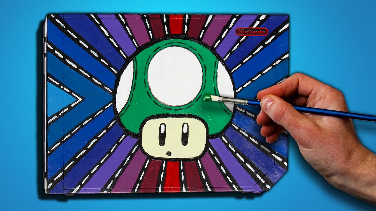 Custom Painting My Nintendo Wii - YouTube