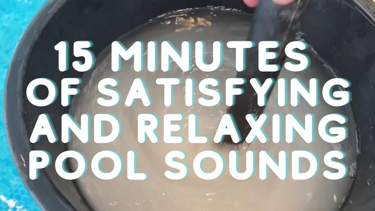 Very satisfying pool sounds - YouTube