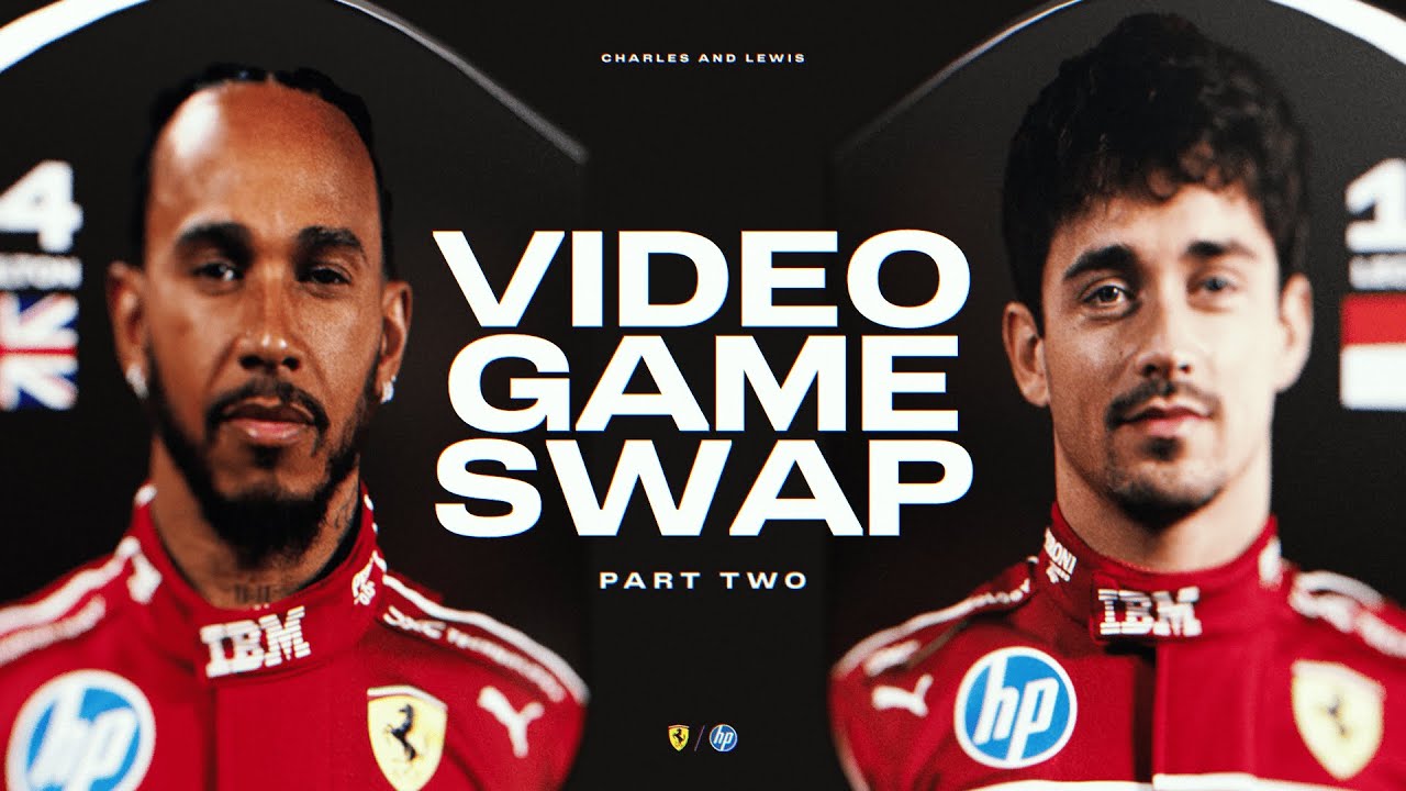 Lewis Hamilton And Charles Leclerc Swap Video Games - Part 2 | “What ...