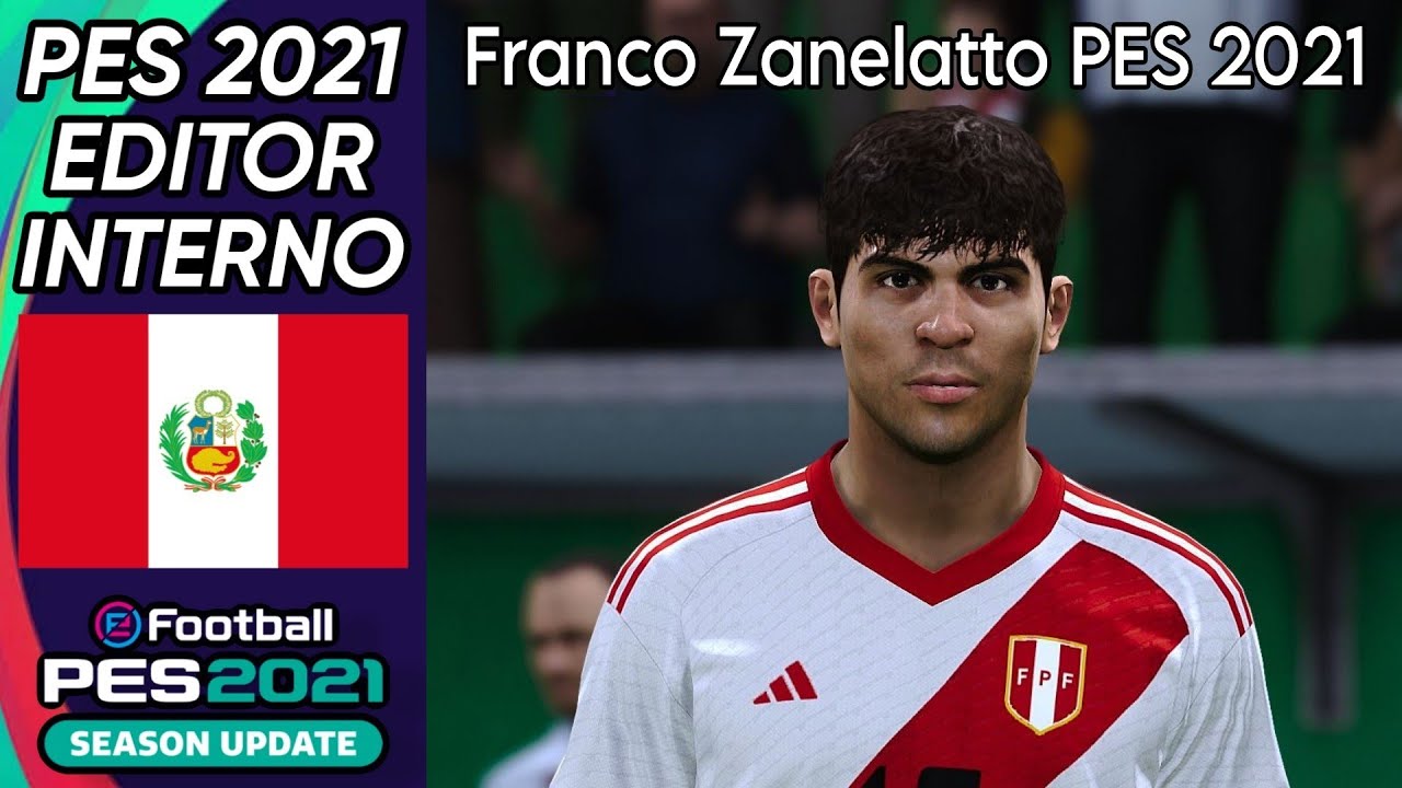 PES 2021 Franco Zanelatto (Alianza Lima - Perú) | Efootball PES faces y stats. - YouTube