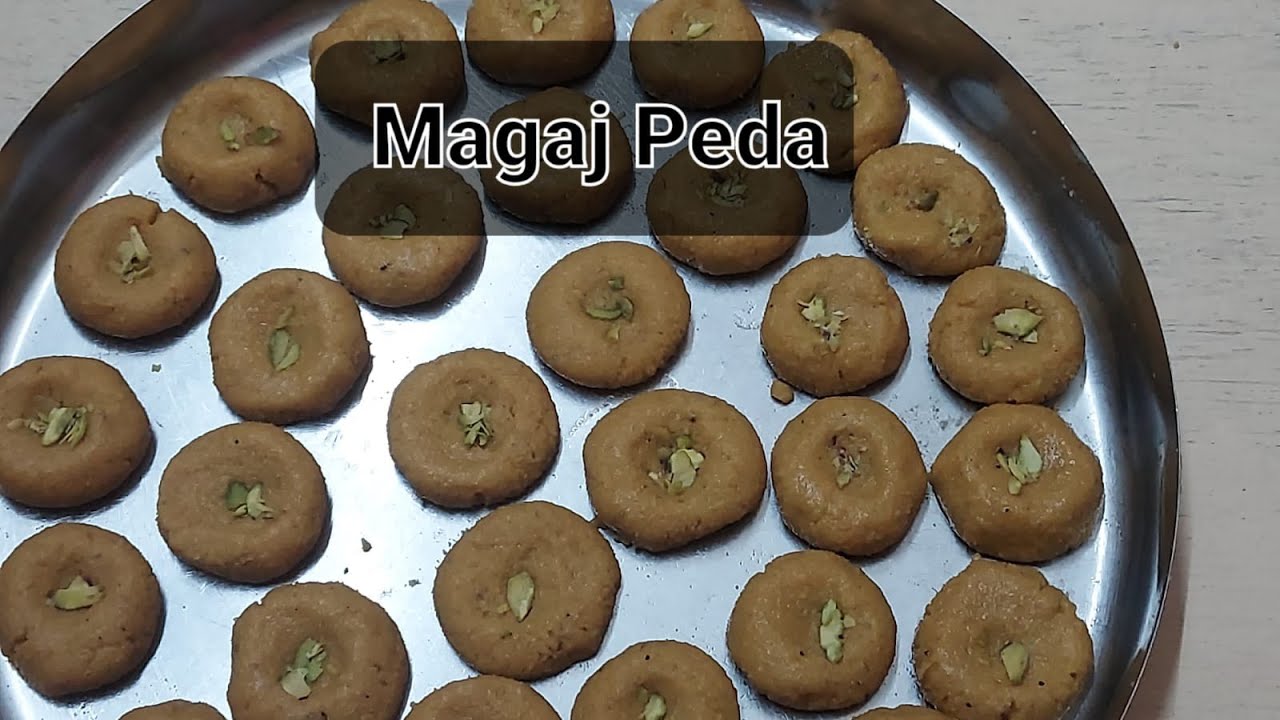 Magaj Ladoo Recipe | Perfect Magaj Peda Recipe | Festival Sweet | - YouTube