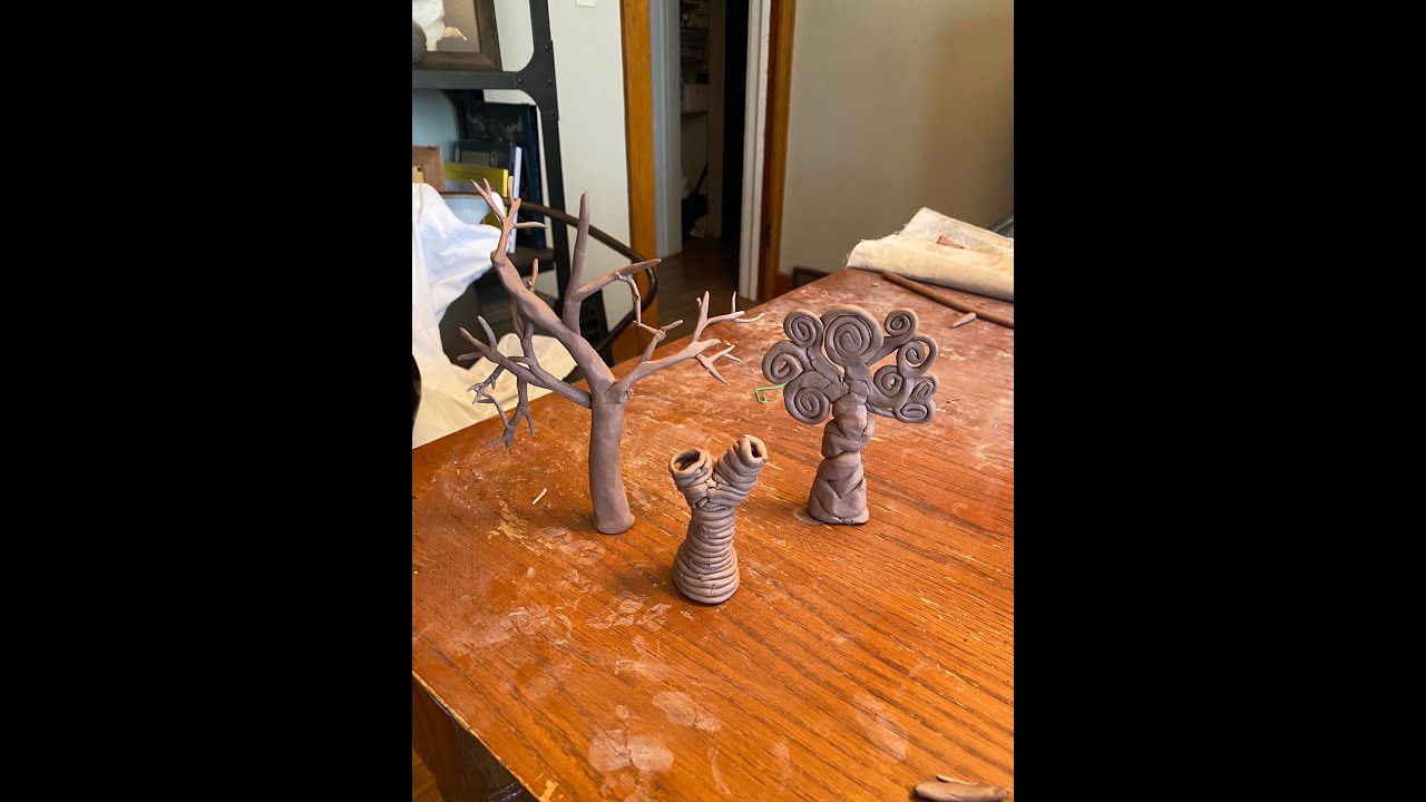 How to Make A Coil Built Tree - YouTube