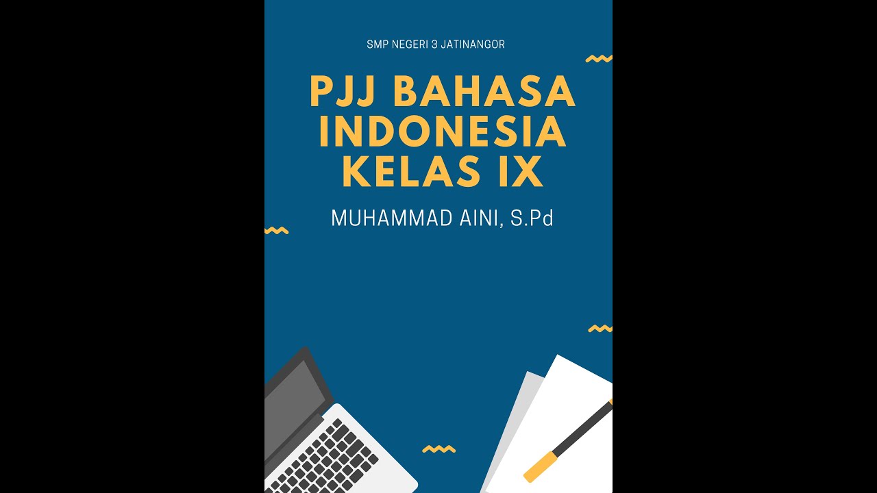 Salah satu metode PJJ Bhs Indonesia M Aini SMPN 3 Jatinangor pada masa pandemi Tahun 2020 lalu ...