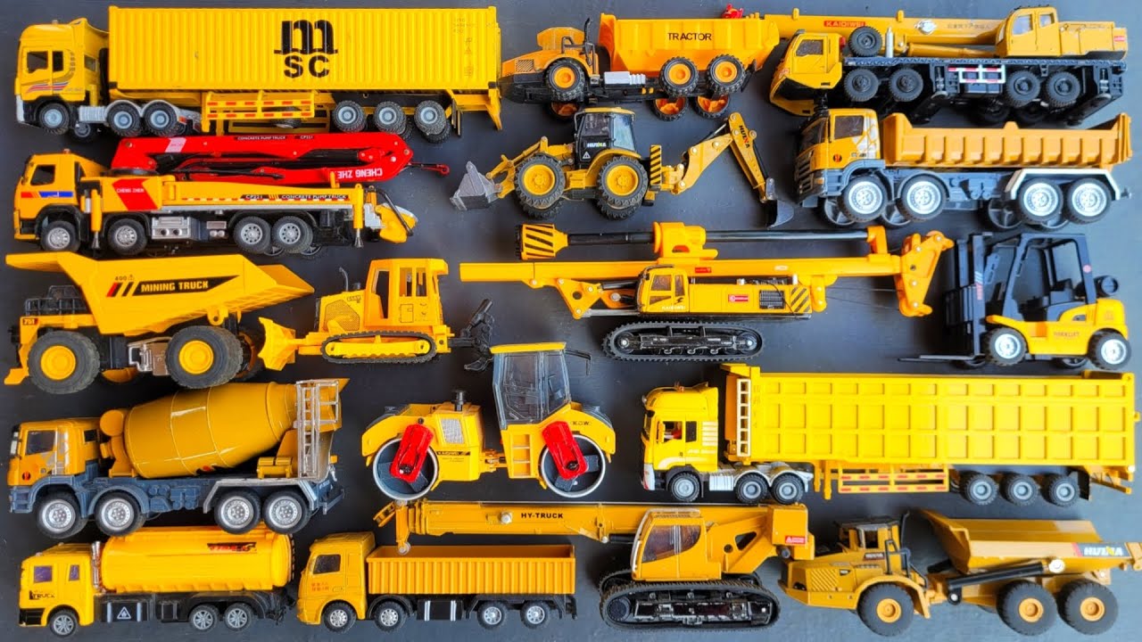 Backhoe Loader, Dump Truck, Bore Pile, Trailer Truck, Forklift ...