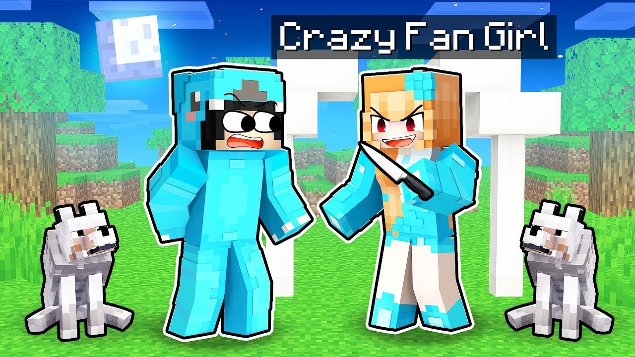 OMZ Get MARRIED on CRAZY FAN GIRL in Minecraft! - Parody Story(Roxy and ...