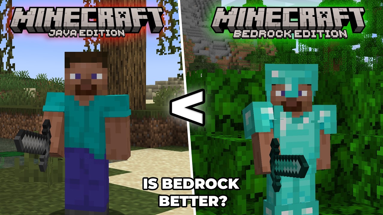 Is bedrock better than Java? - YouTube