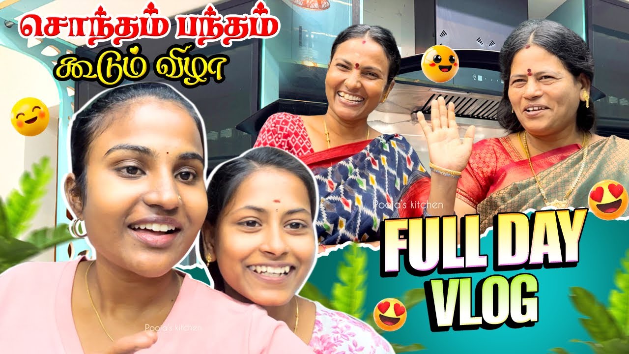 Year End Full Day VLOG 🔥🥳 | Sondham bandham Koodum Vizhaa ️ # ...
