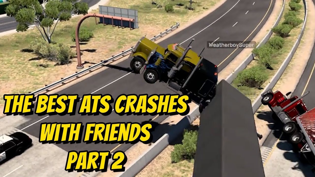 The BEST American Truck Simulator Crashes Yet! - YouTube