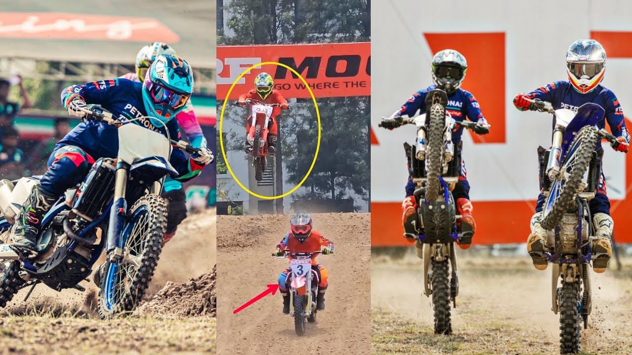 5 year Girl Riding Superbike😱|Tvs at Indian Supercross|Must Watch|Z900 ...