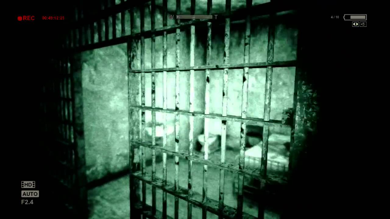 Lets Play Outlast 12- Prison Cell Hell (PS4) - YouTube