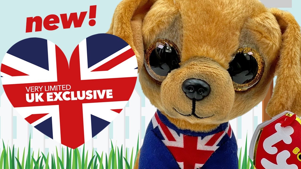 Very Limited Edition Union Jack T-shirt Beanie Boo: Only in the UK ...