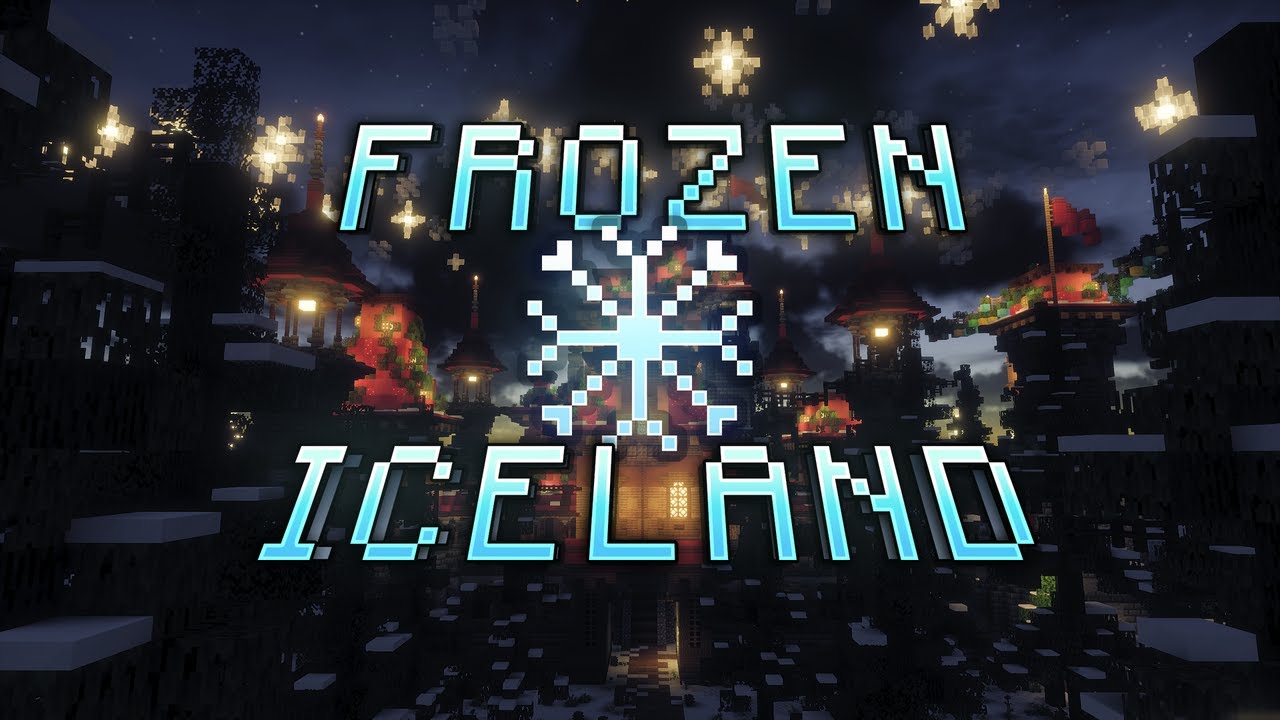 [Minecraft Realms] Frozen Iceland - Inspiration Map Trailer - YouTube