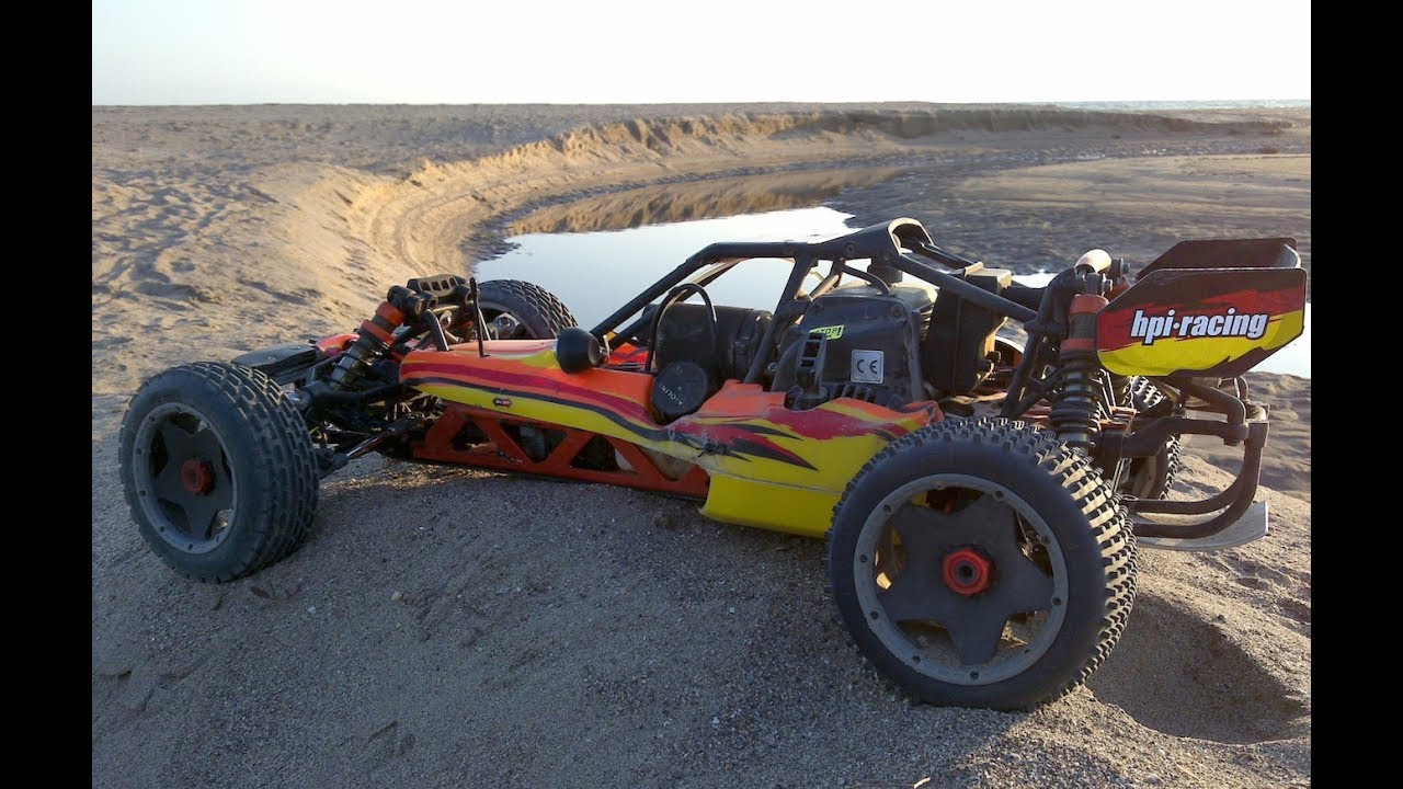 Buggy 1/5 baja rc 26cc challenge. barcelona spain - YouTube