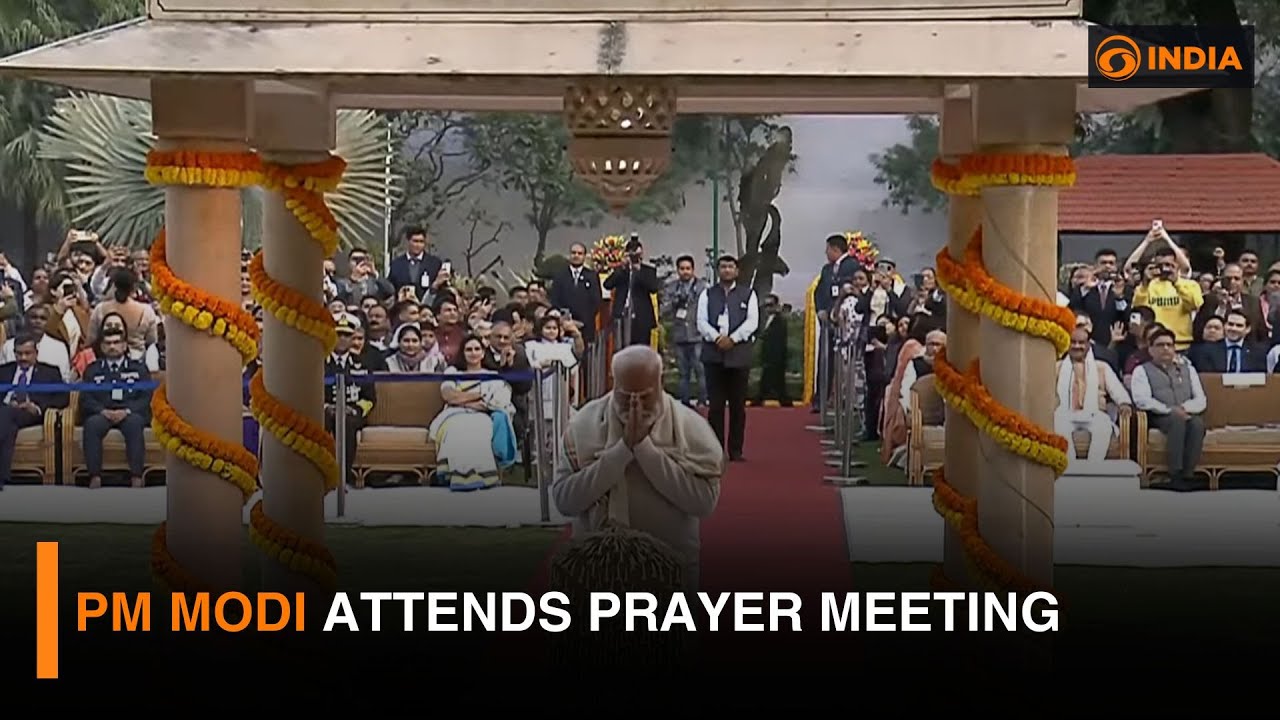 Live: PM Modi attends prayer meeting at Gandhi Smriti in New Delhi ...