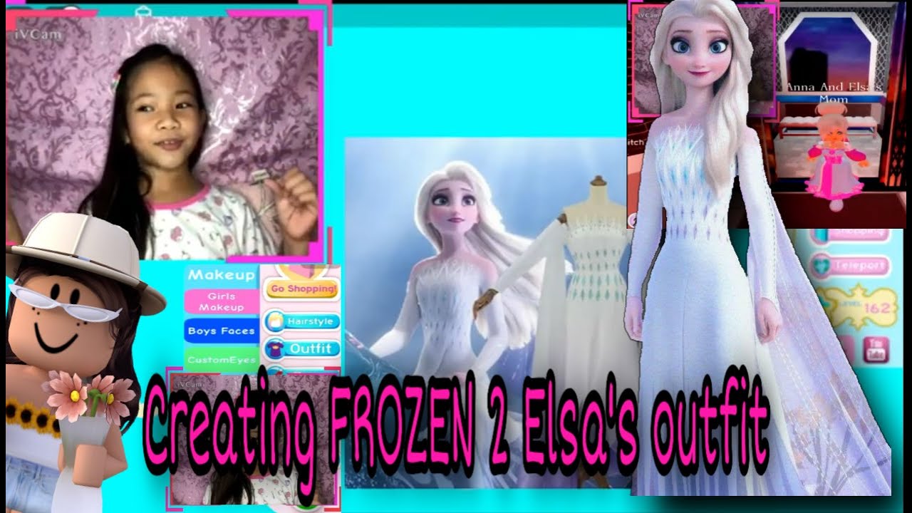 Creating FROZEN 2 Elsa Outfit in Royal High | Roblox Royal High - YouTube