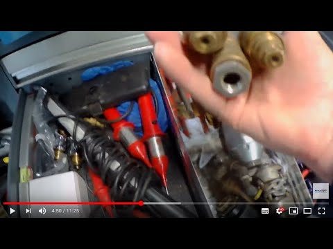 Kempinger 117. Küchen-Hauptleitung dicht mit Fett..Hochdruck gespült ...