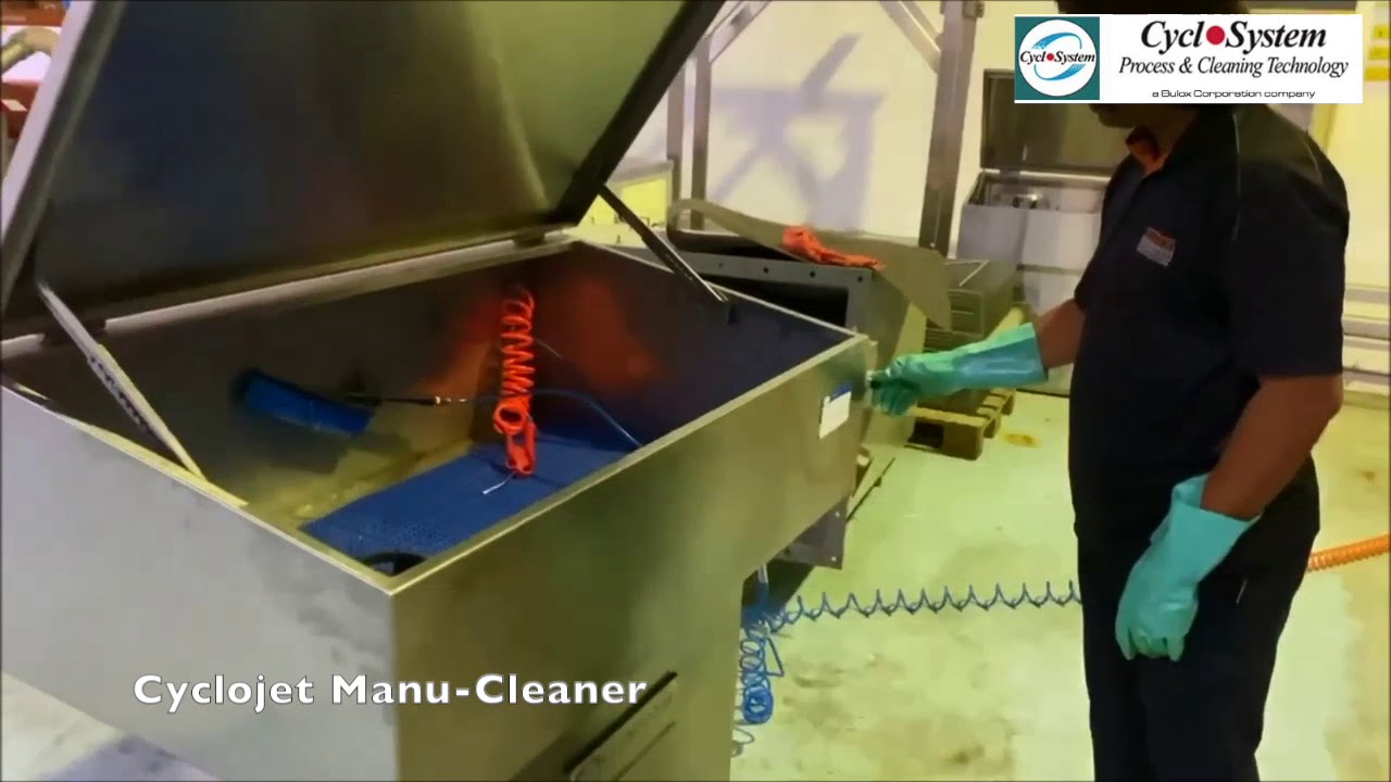 Cyclojet Manu-Cleaner - Standard Cleaning Equipment - YouTube