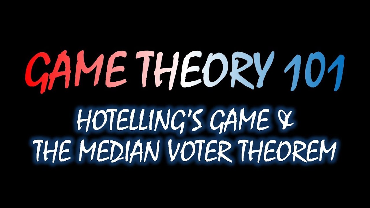 Game Theory 101 (#40): Hotelling's Game and the Median Voter Theorem ...
