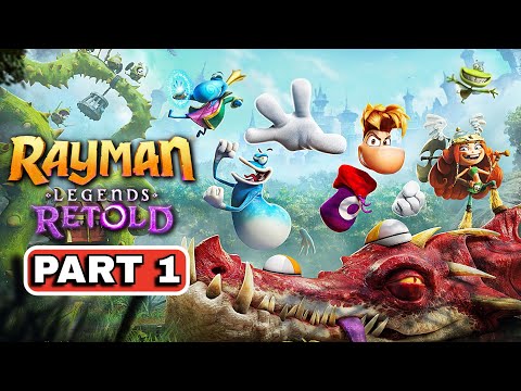 Rayman Legends Retold - Gameplay Walkthrough Part 1 [4K60FPS]