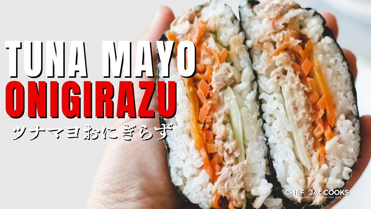 Tuna Mayo Onigirazu | Delicious Rice Sandwich by Chef JA Cooks - YouTube