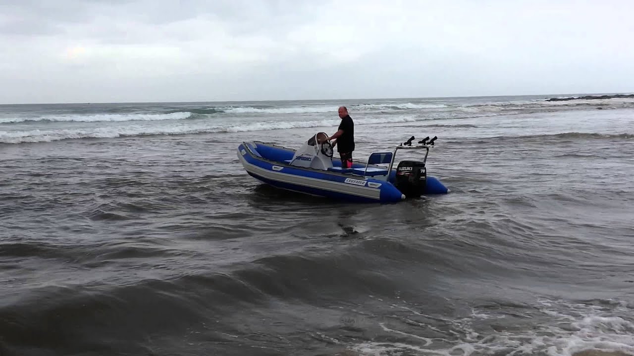 Superduck 540 with DF70 Suzuki 1- Natal Power Boats, South Africa - YouTube