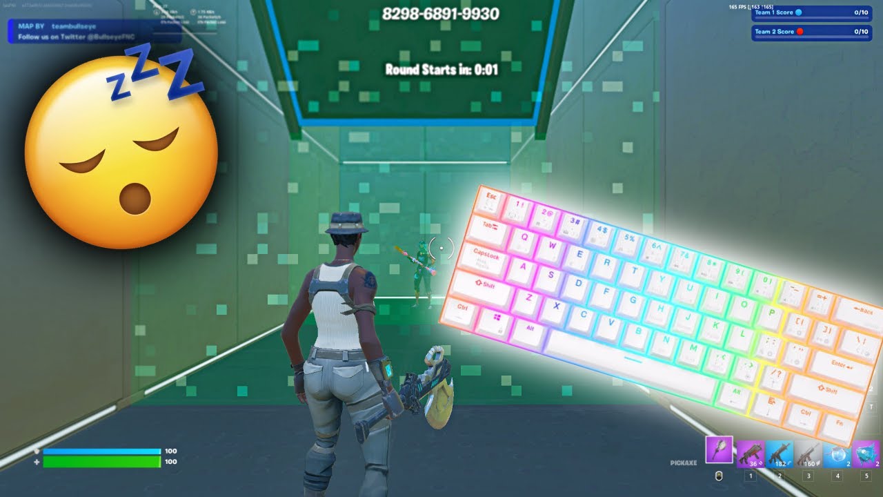 *UPDATED* BEST Keyboard SETTINGS +RK Royal Kludge(RK61) ASMR 🤩Fortnite ...