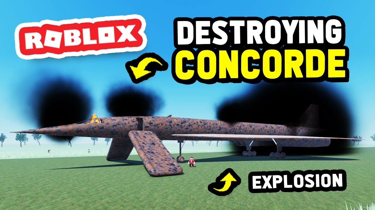 CONCORDE CRASH LANDING in Cabin Crew Simulator (Roblox) - YouTube
