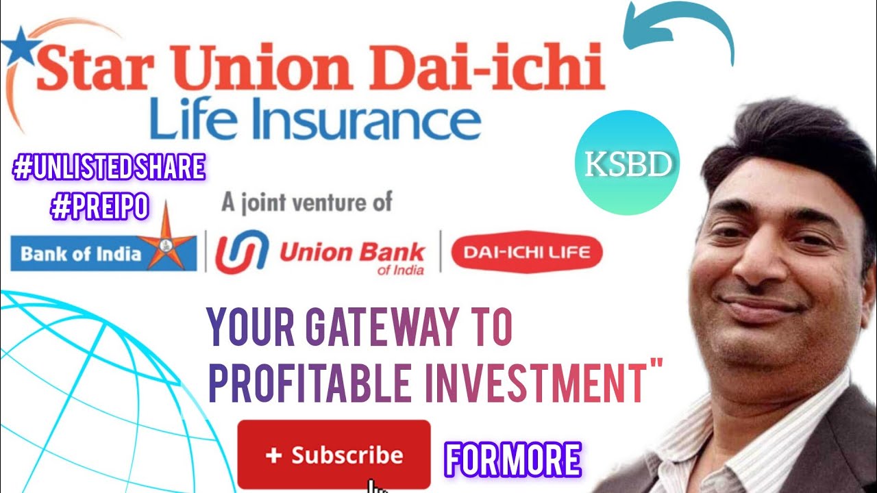Bank of India & Star union #Dai-ichi Life #unionbank #unlistedshares # ...