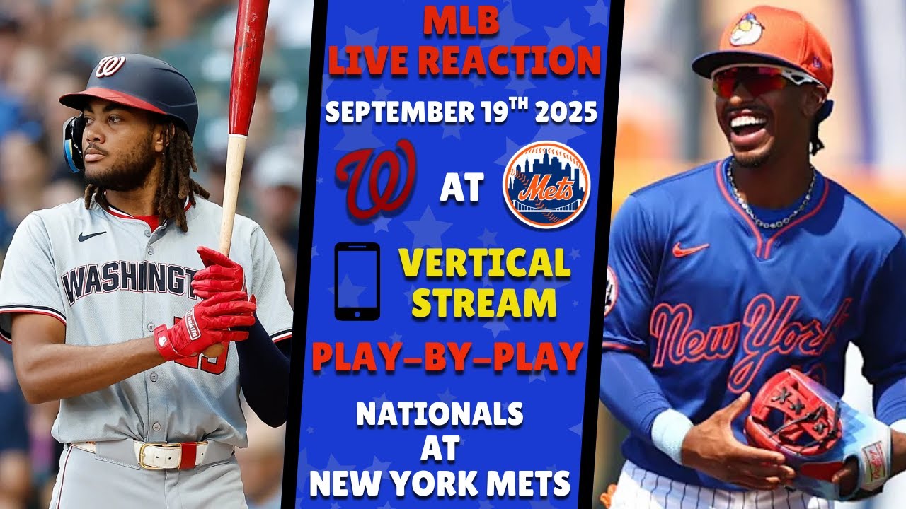 Mets vs Nationals🔥Live Reaction & Play-by-Play! - YouTube
