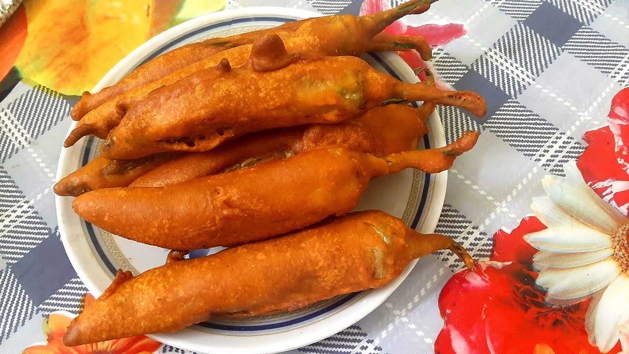 Making #2 way of masala baji in south indian style | make stuffed ...