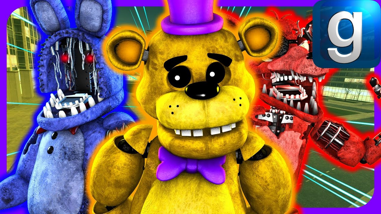Gmod FNAF | Running From Witherds! - YouTube