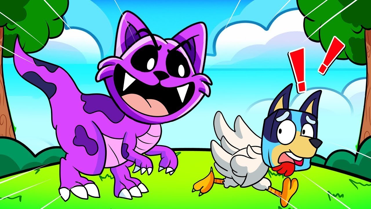 CATNAP AND BLUEY BECOME ANIMALS in ROBLOX! - YouTube