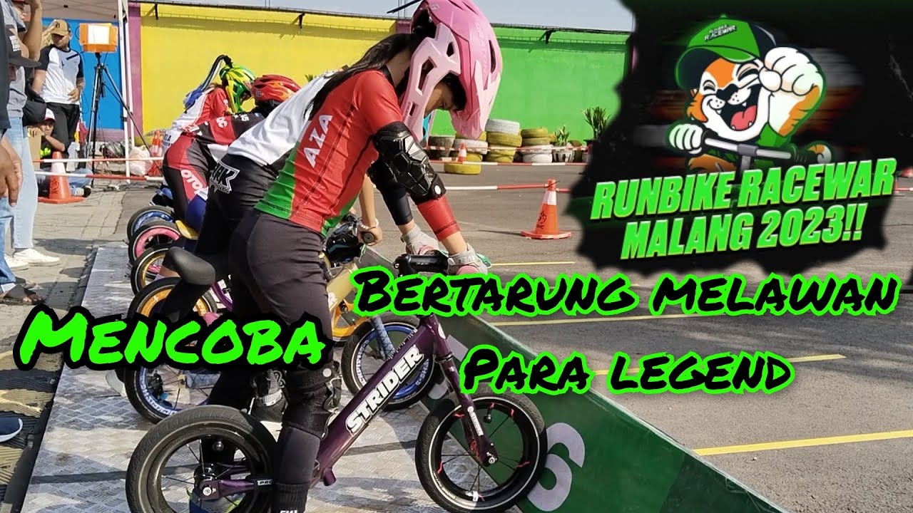 Run Bike Race War Malang Bonderland Bertarung melawan Legend Pushbike Ngeriiii - YouTube
