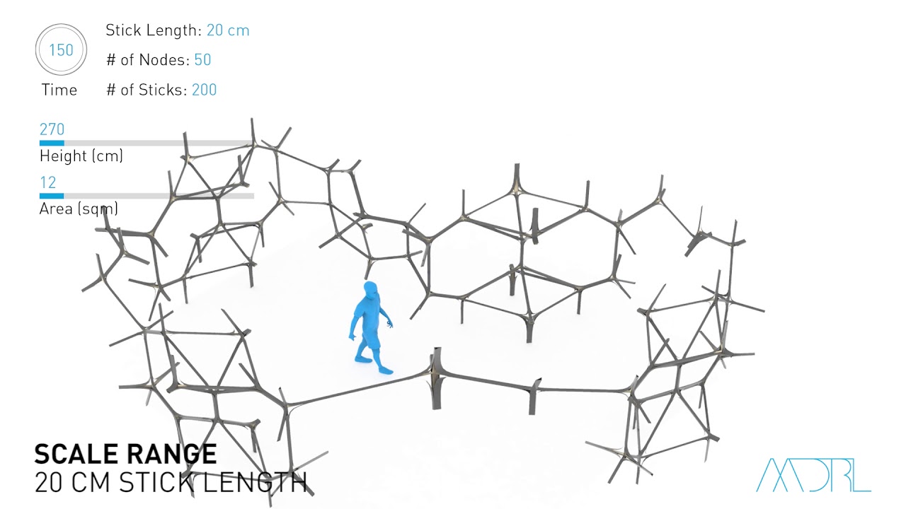 AADRL DNA + 3D GRAPHIC STATICS + COMPRESSION ONLY NETWORKS ...