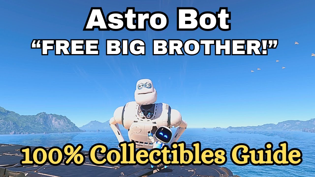 Astro Bot - Free Big Brother! Collectibles Guide (All Bots & Puzzle ...