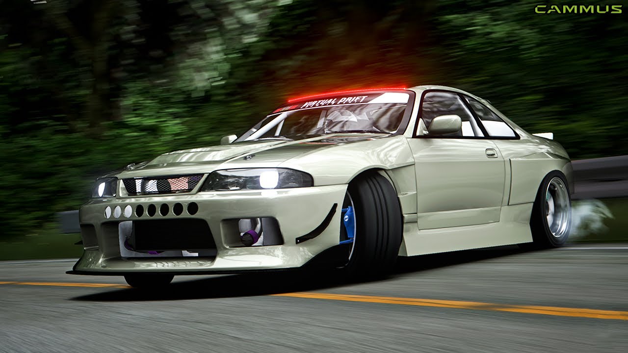 1100hp Nissan R33 GTR Touge Drifting l Assetto Corsa (CAMMUS ...