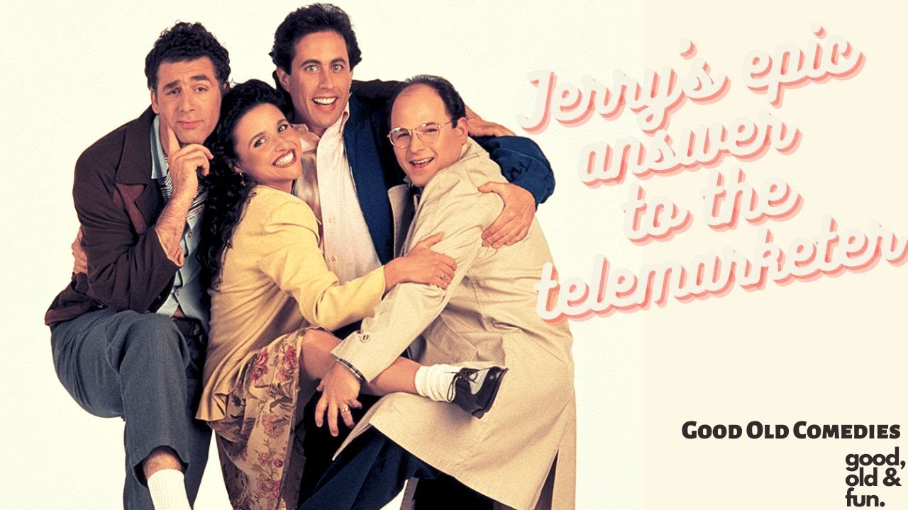Seinfeld - Jerry's epic answer to the telemarketer - YouTube