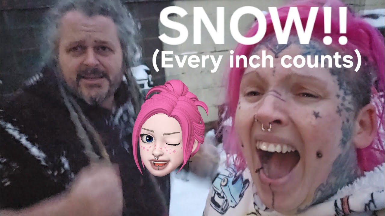 SNOW!! EVERY INCH COUNTS!! - YouTube
