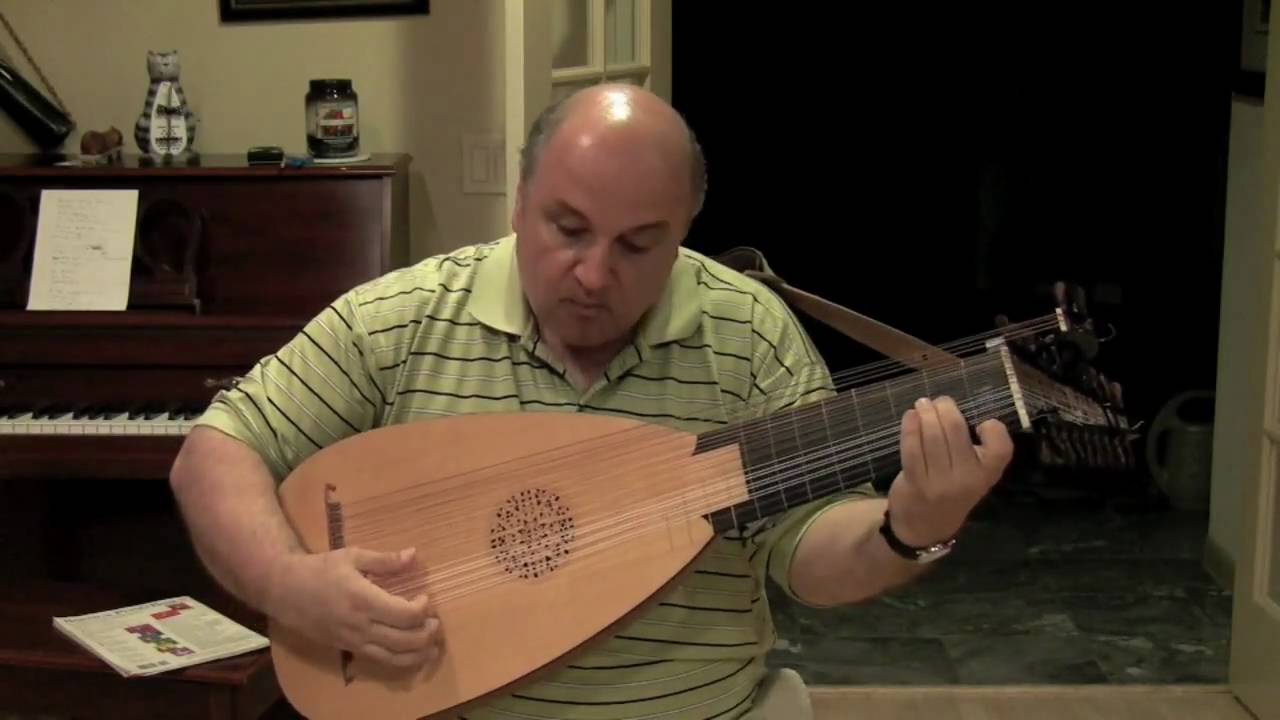Reusner Passacaglia in D Major for Baroque Lute - YouTube