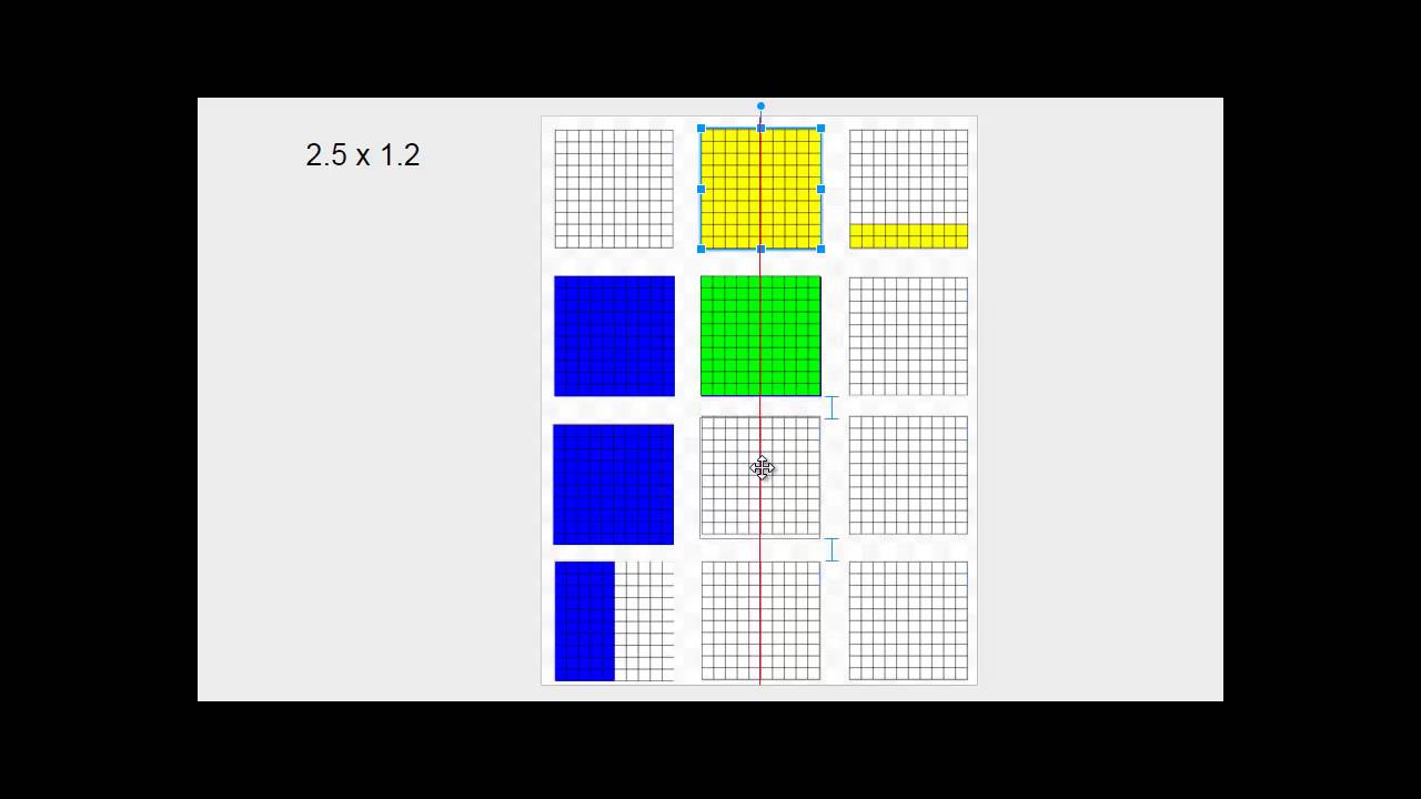 5.NBT.7 Area Model multiplying two decimals greater than 1 - YouTube