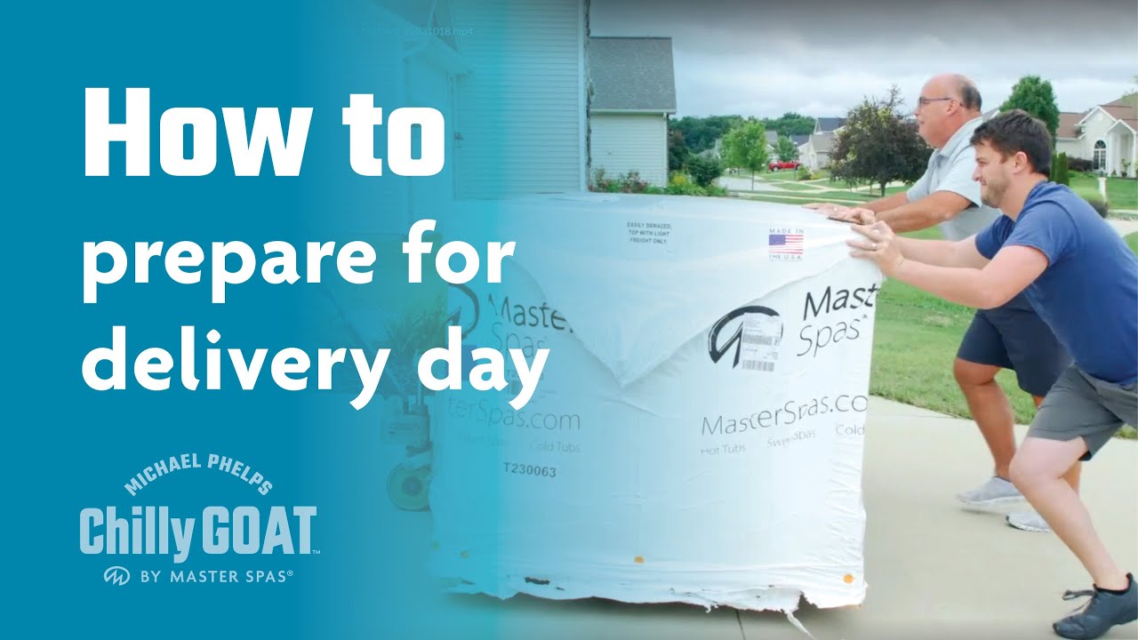 Your Chilly GOAT Cold Tub delivery day guide - YouTube