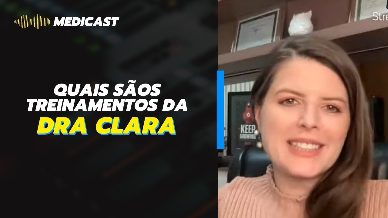 Quais sãos treinamentos da Dra Clara?? - Descomplique seu consultório ...