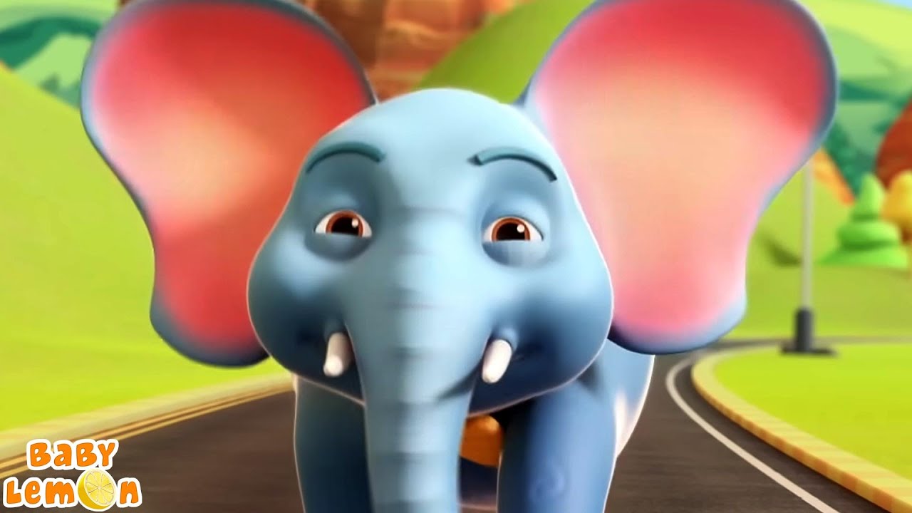 Ek Mota Hathi, Main Tota, Hindi Nursery Rhymes for Kids By Baby Lemon ...