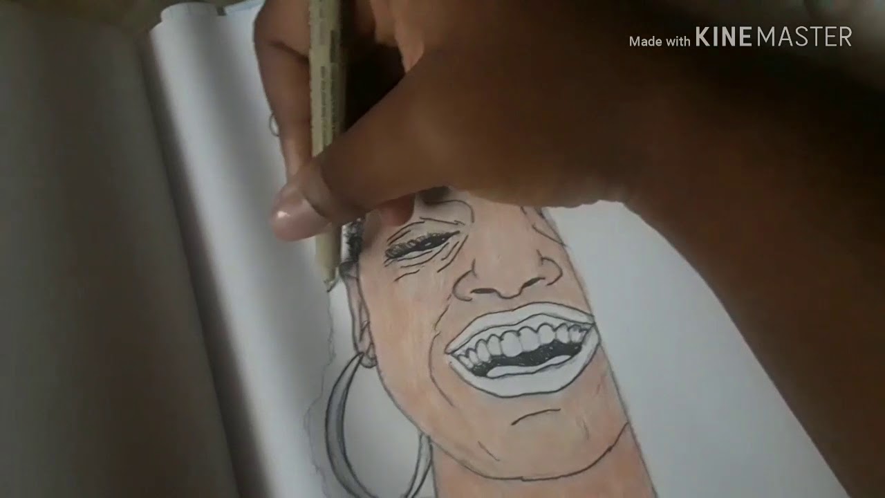 Drawing of Keke Palmer - YouTube