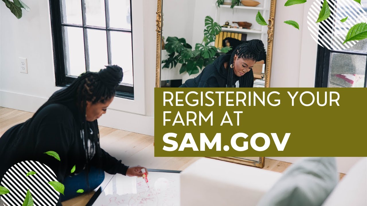 Registering Your Farm at Sam.Gov - YouTube