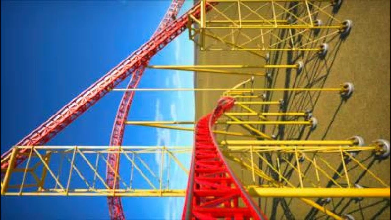Intimidator 305 Recreation planet coaster POV - YouTube